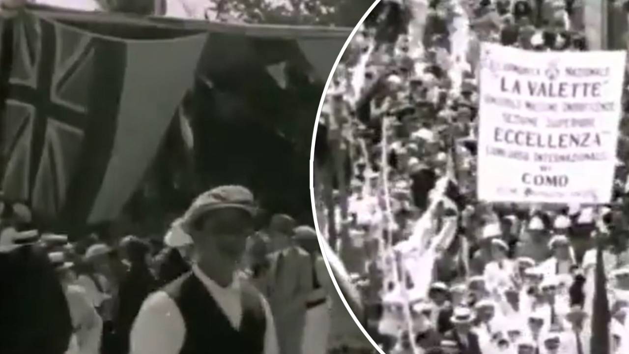 WATCH: What were they celebrating? This 1928 silent film will show you ...