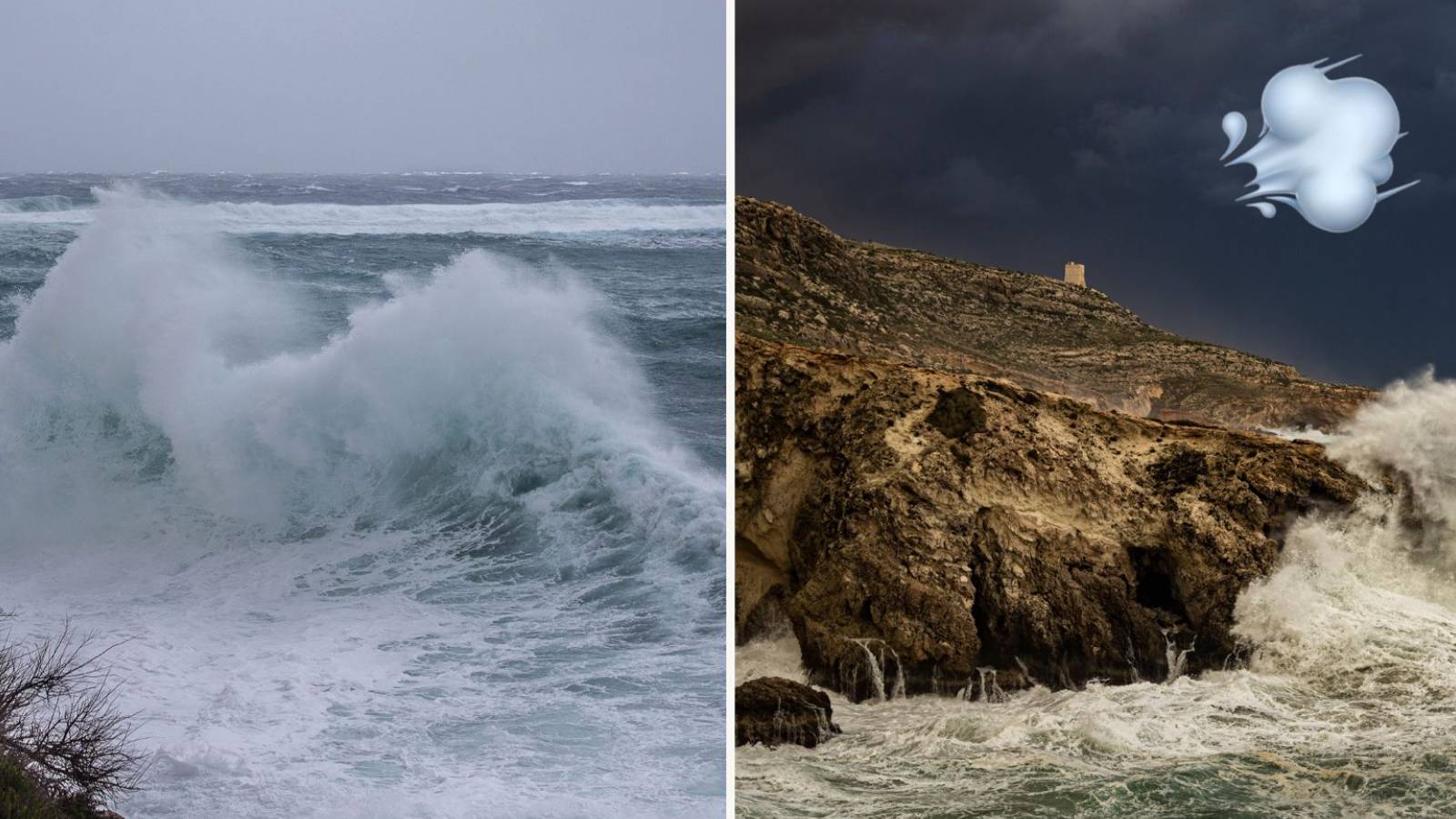 Hold on tight! Extended warning issued in Malta & Gozo as gale-force ...