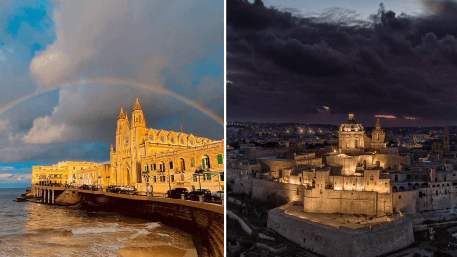 What does typical January weather look like in Malta & Gozo?