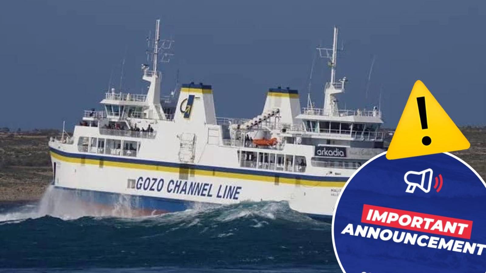 Alert! ‘Grigal’ winds cause Gozo Channel delays and suspension of Gozo ...