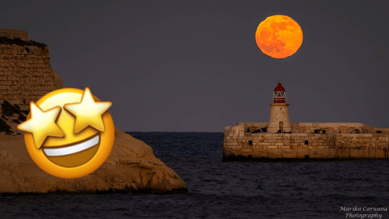 Stunning! Maltese photographer captures the Cold Moon in stunning set ...
