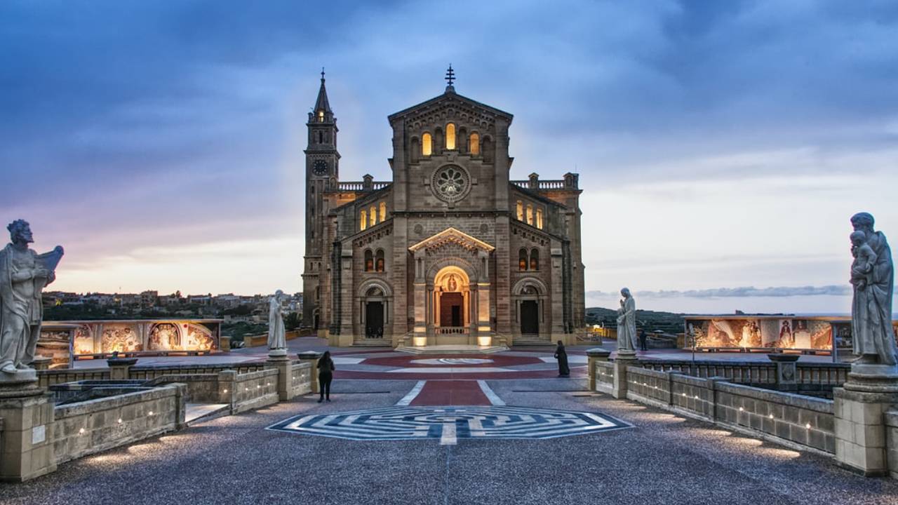 A real life-saver: Gozo's Ta’ Pinu is a magnificent church with an ...