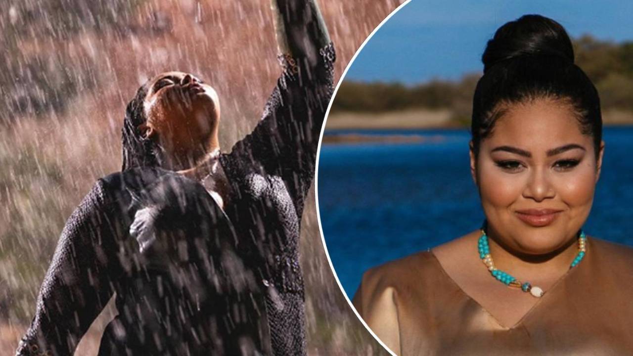 Destiny's reaction to sweet surprise by local singers is everything!