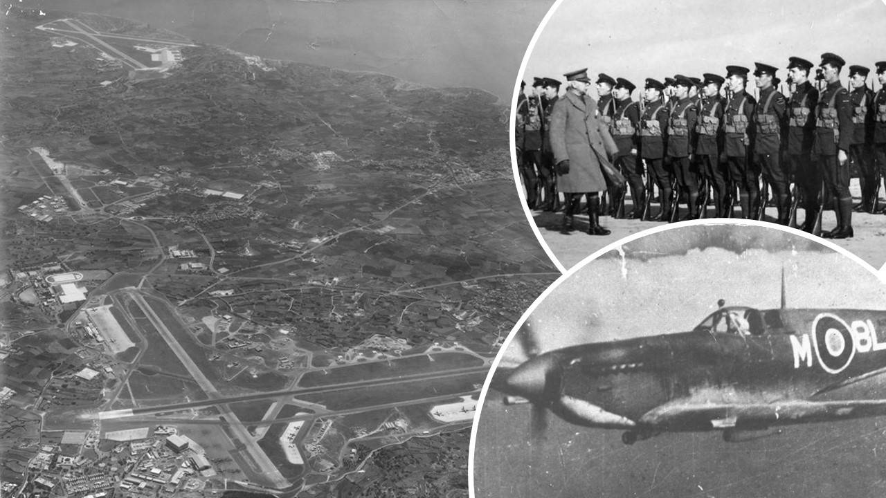 Local history page dedicated to the former royal airfield at Hal Far ...