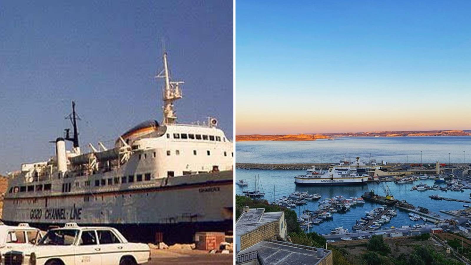 Ferry memories! Photo from the late 90s shows the Gozo Channel in all ...