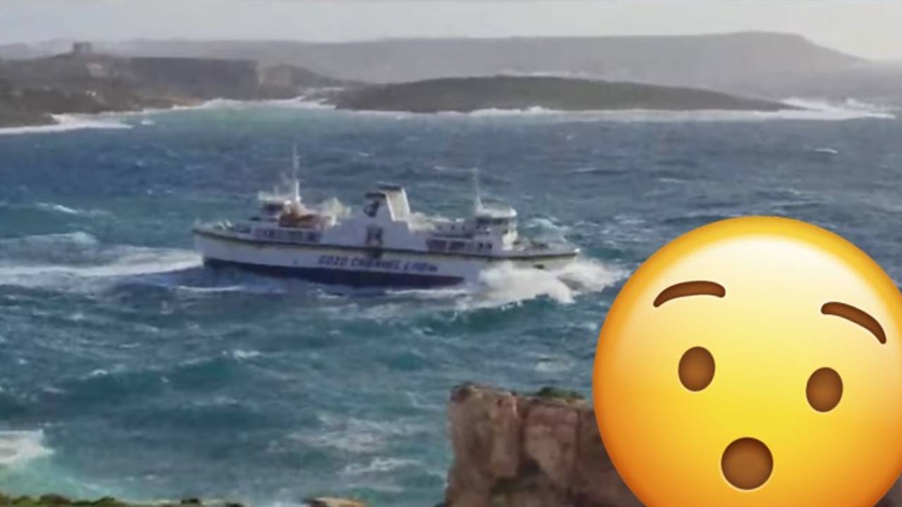 WATCH: Gozo Channel resumes service via Comino route due to strong winds