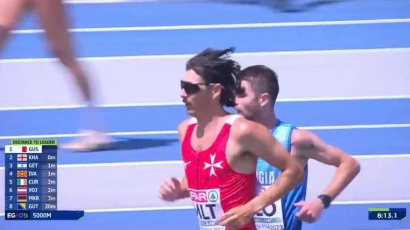 Runner Jordan Gusman achieves Malta’s first win at European Athletics ...
