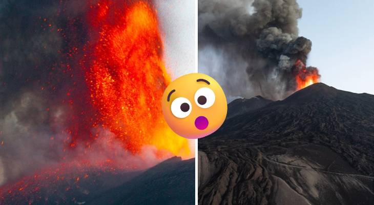 Volcanic delays! Eruption of Mount Etna causes flight delays and ...