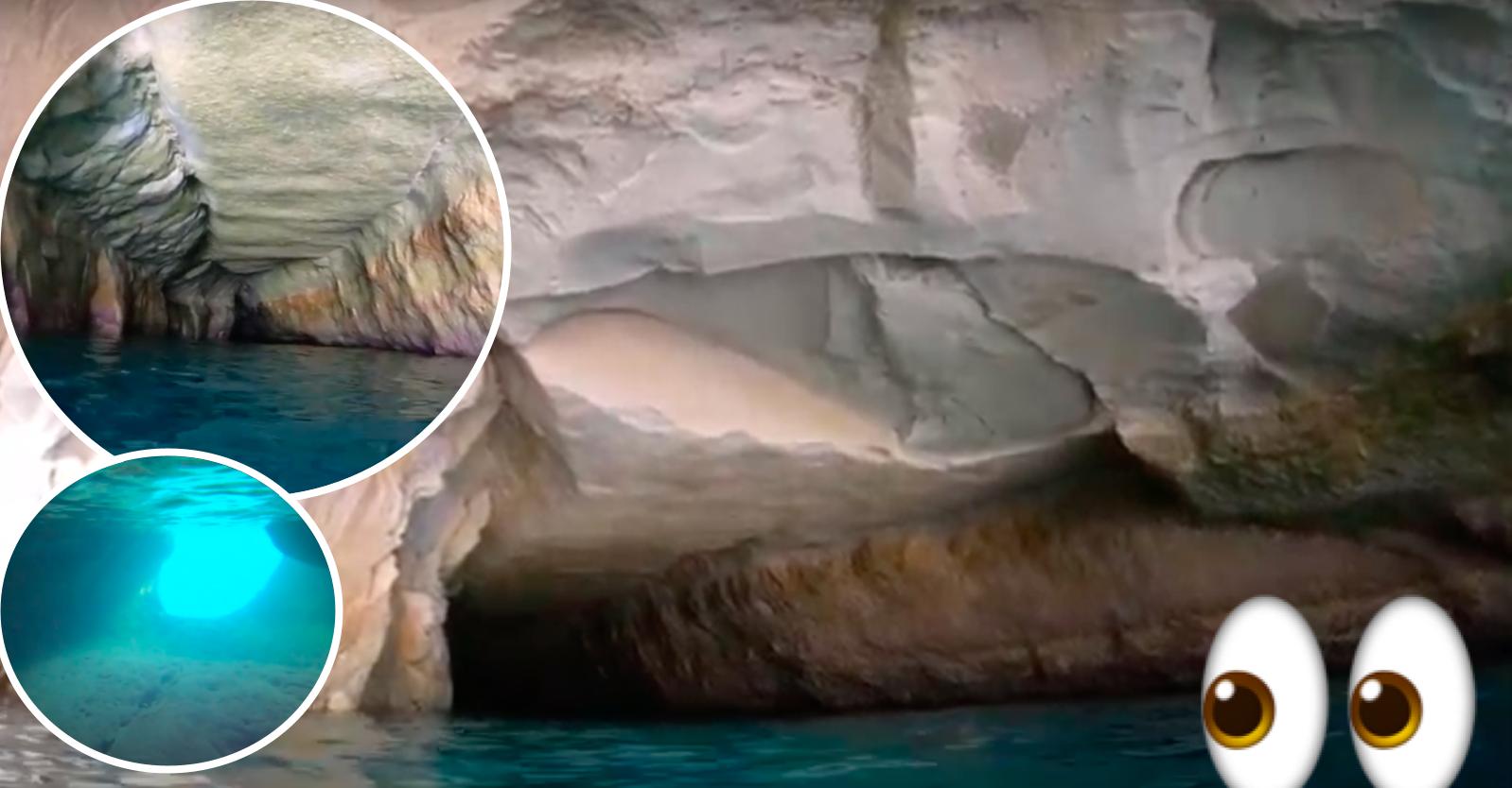 WATCH: Have you heard of the Submarine cave? Have a look at all this ...