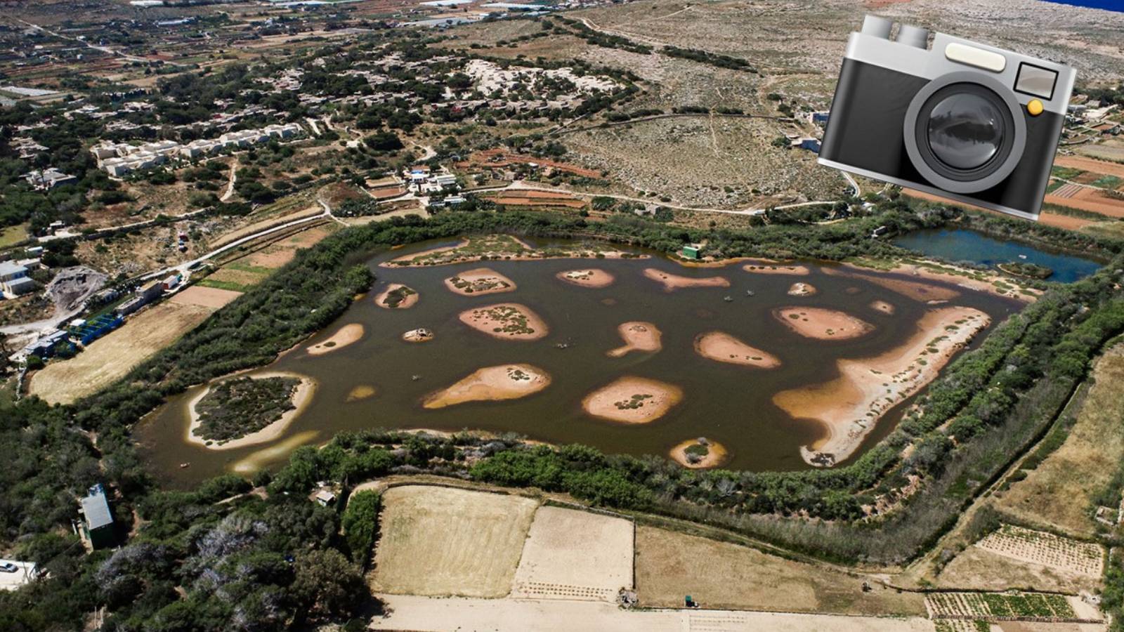 A nature lover’s paradise! Here’s a rare aerial view of Malta’s Ghadira ...