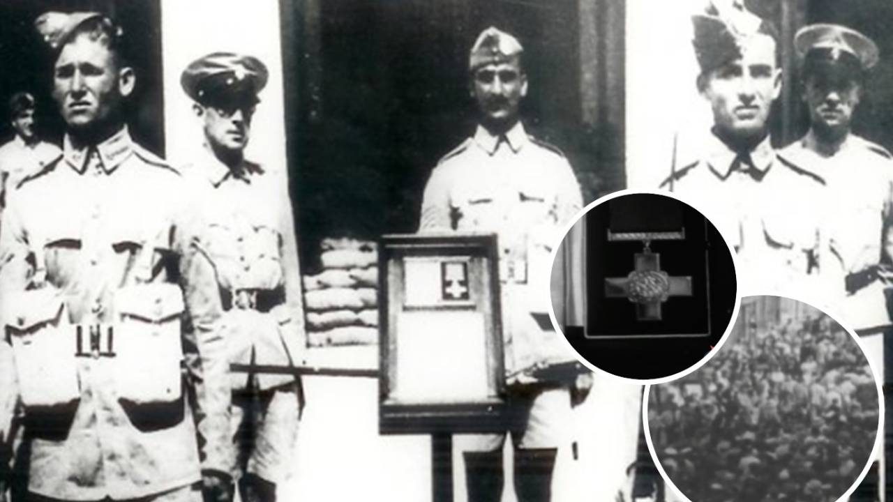 WATCH: Rare footage from 1942 George Cross ceremony will take you back ...