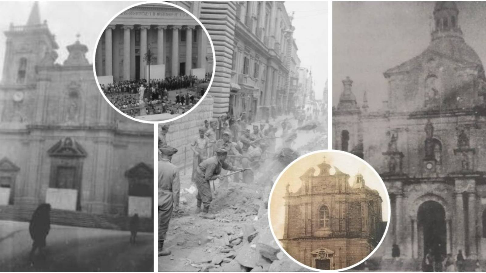 These World War II shots show the different measures Malta used to ...