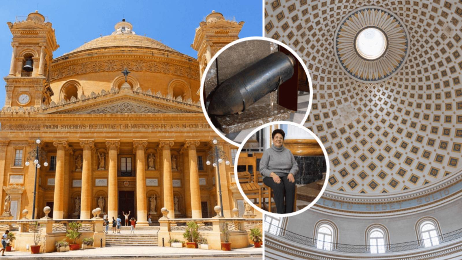 83 years later! One of Mosta’s very own recalls the story of the Mosta Rotunda bombing miracle