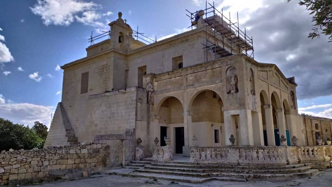 Check her out! Beautiful church in Qrendi received a facelift & is ...