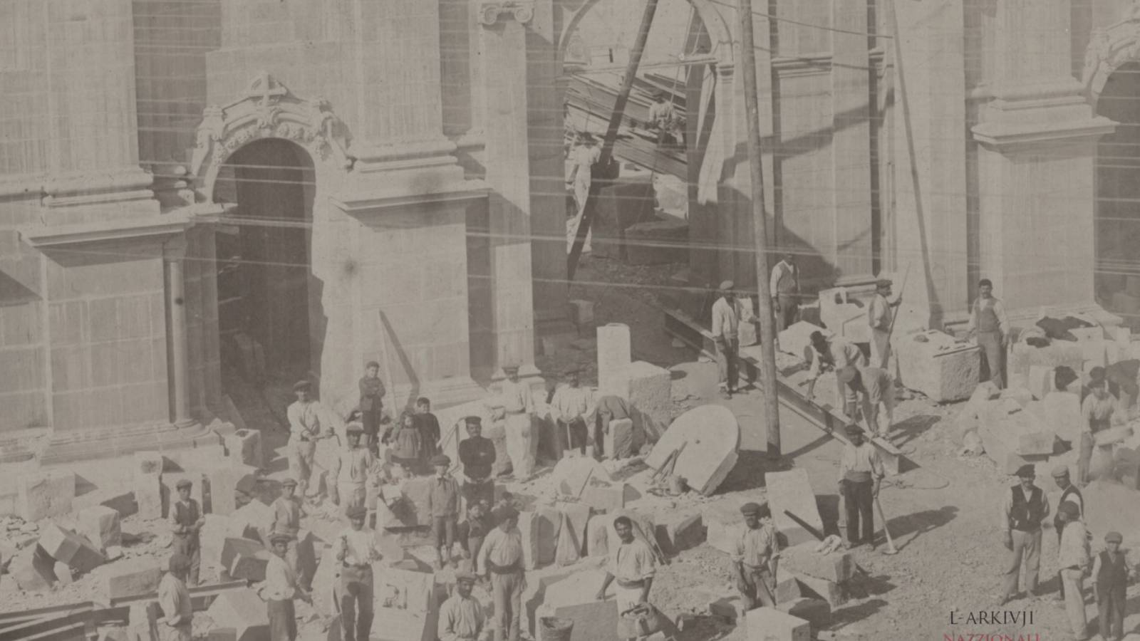 A historical snippet! Century old photo shows Marsa’s Holy Trinity ...