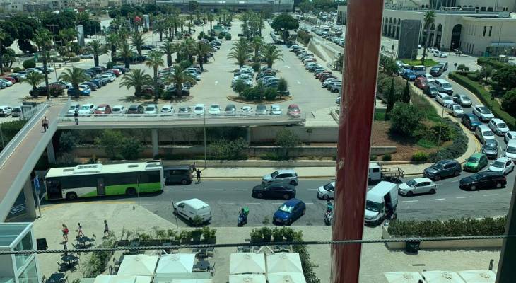 Heads up! Accident causes traffic at Malta International Airport