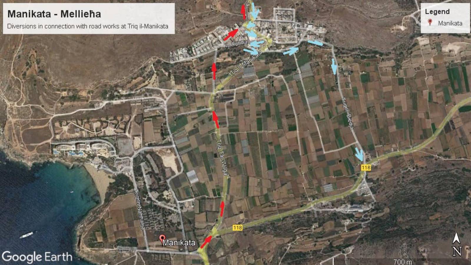 Manikata Road set to be closed from this upcoming Monday as Water ...