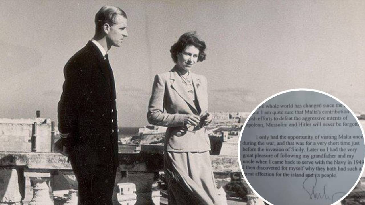 Letter Prince Philip sent to Malta in 2000 speaks of islands ...