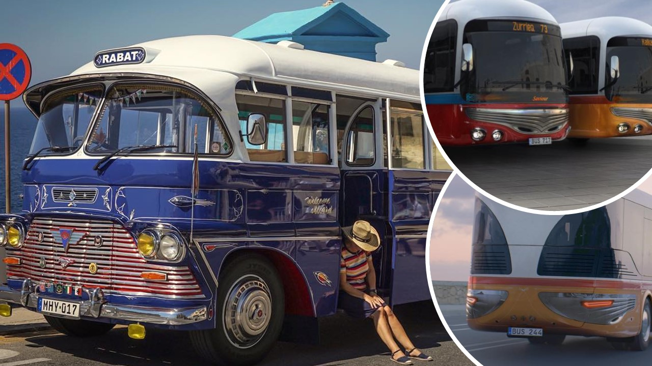 WATCH: Could traditional Maltese buses be making a comeback on Malta's ...