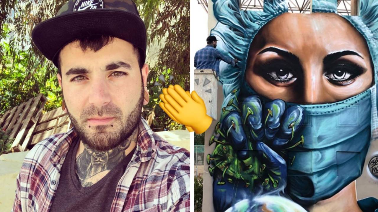 For our heroes! Local artist dedicates stunning Zabbar mural to Malta's ...
