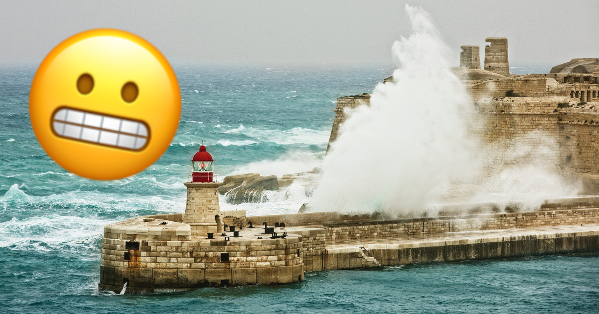 Stay safe! Winds could reach FORCE NINE on Good Friday