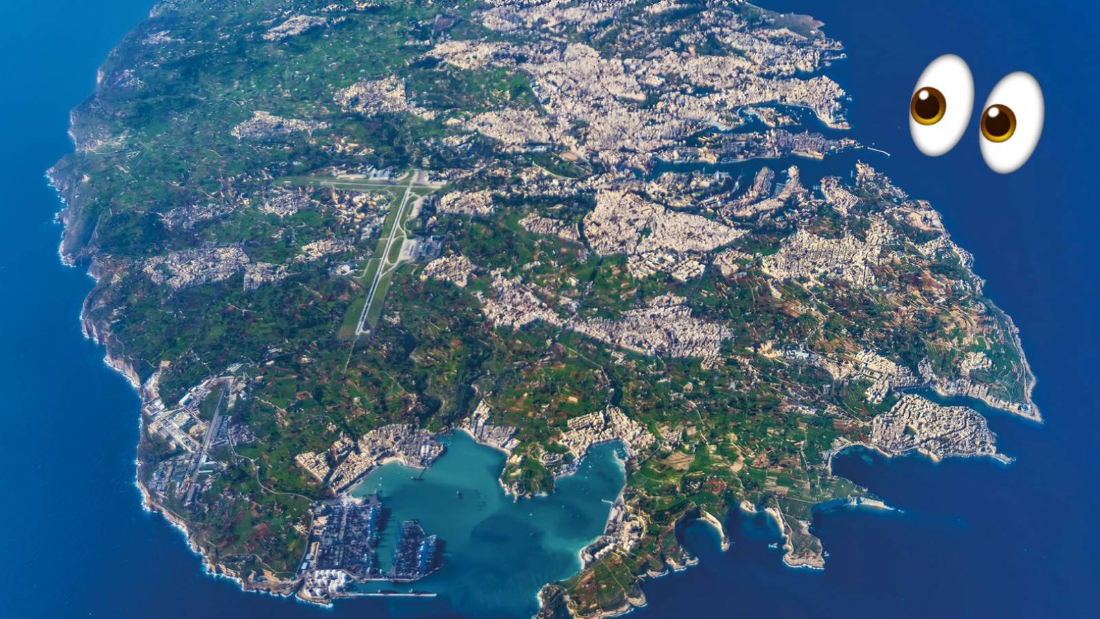 From above! Photo taken in 2013 by local photographer shows Malta's ...