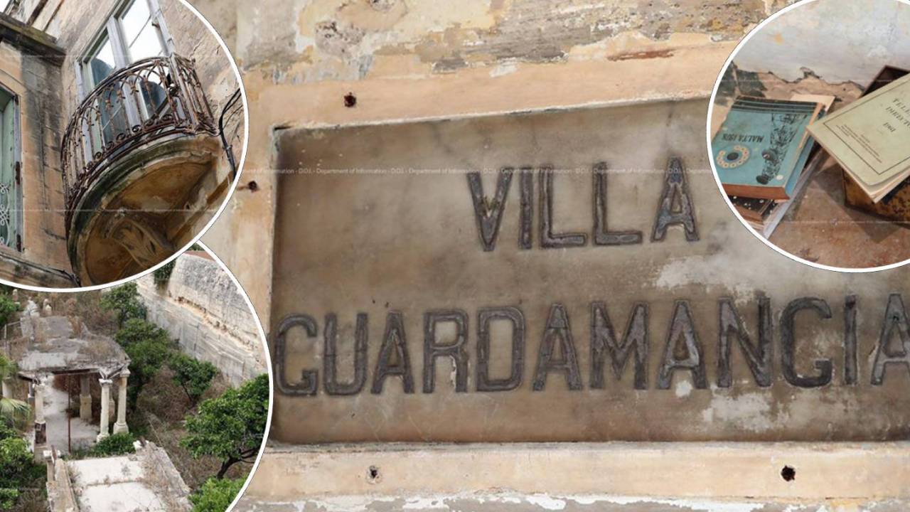 Take a peek inside Villa Guardamangia: the place the Queen called home ...