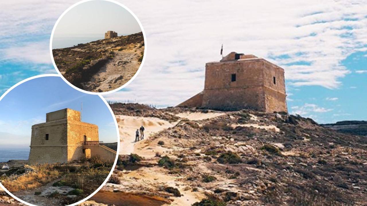 With breathtaking views & a rich history, here's why Dwejra Tower is ...