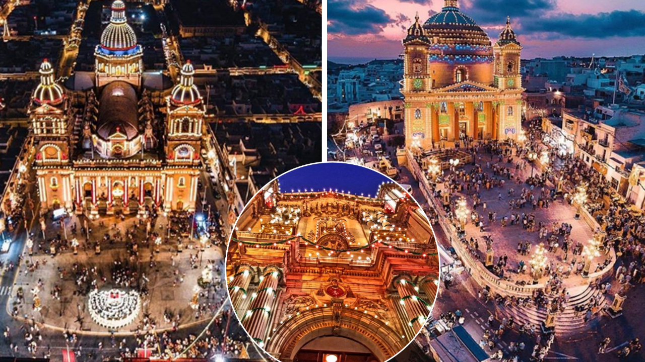 These 10 spectacular Maltese churches lit up for their patron feast are ...