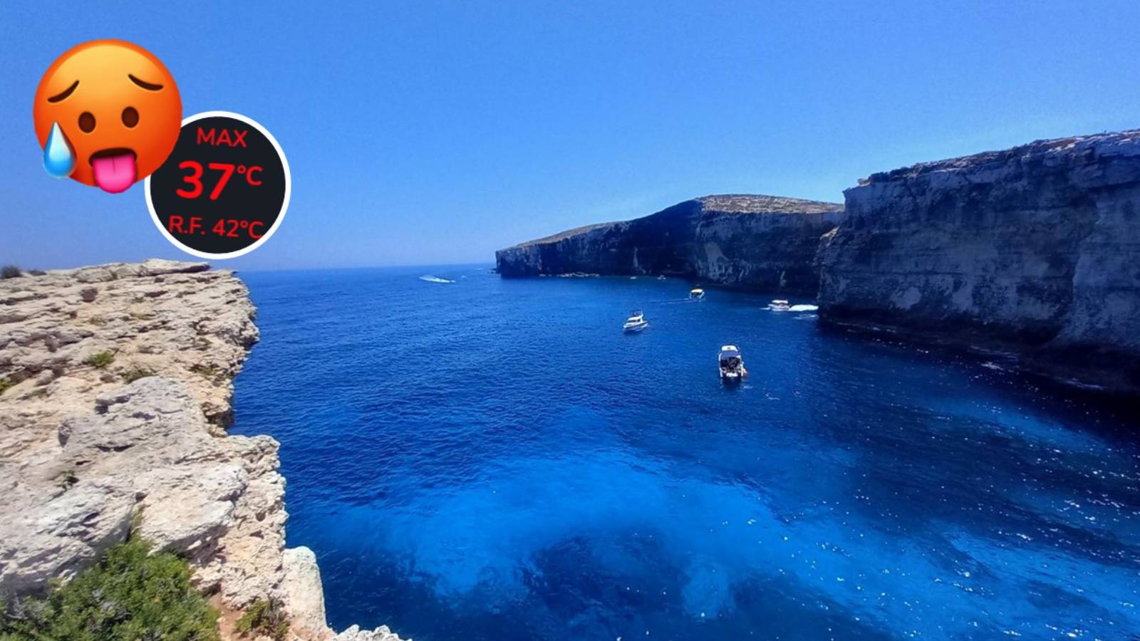 Feels like 42°C! Temperatures continue to climb across Malta & Gozo as ...