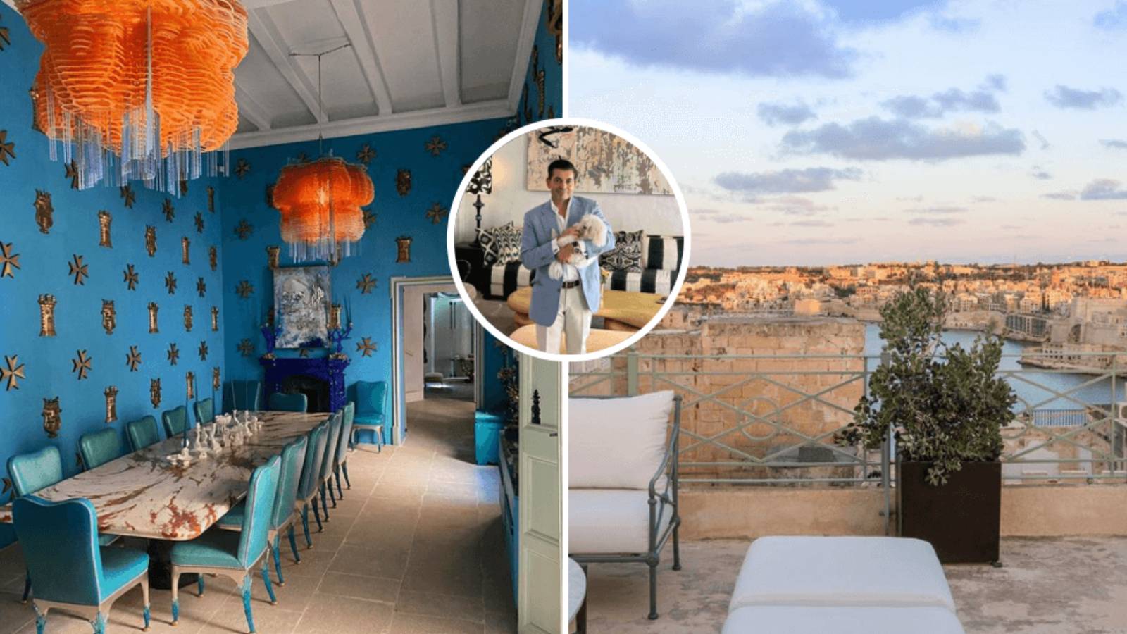 Wow! Valletta Palazzo owned by Maltese interior designer Francis ...
