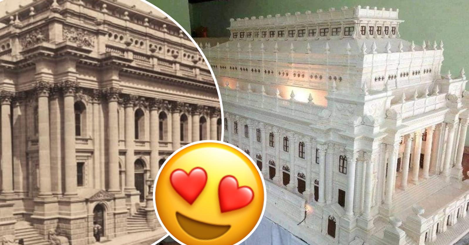 Simply stunning! Local artist creates miniature Royal Opera House model