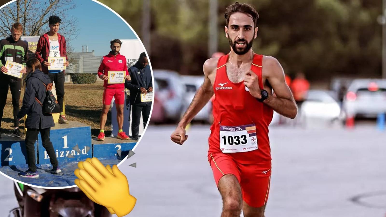 Well done! Maltese runner Luke Micallef breaks national record in ...