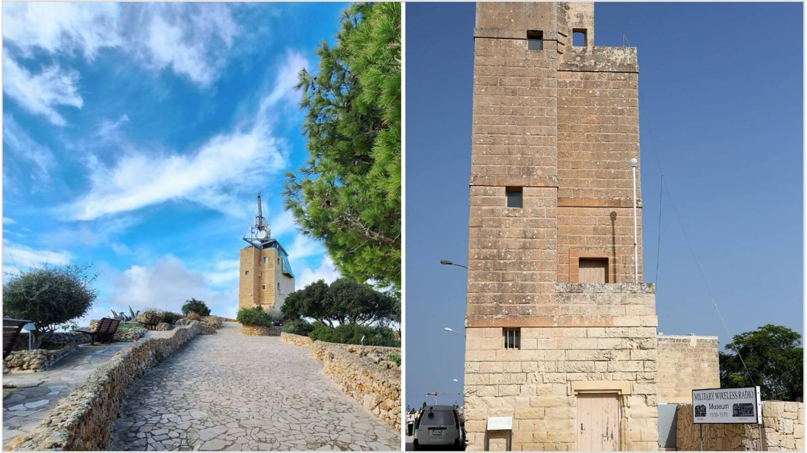 Did you know there are only three semaphore towers in Malta?
